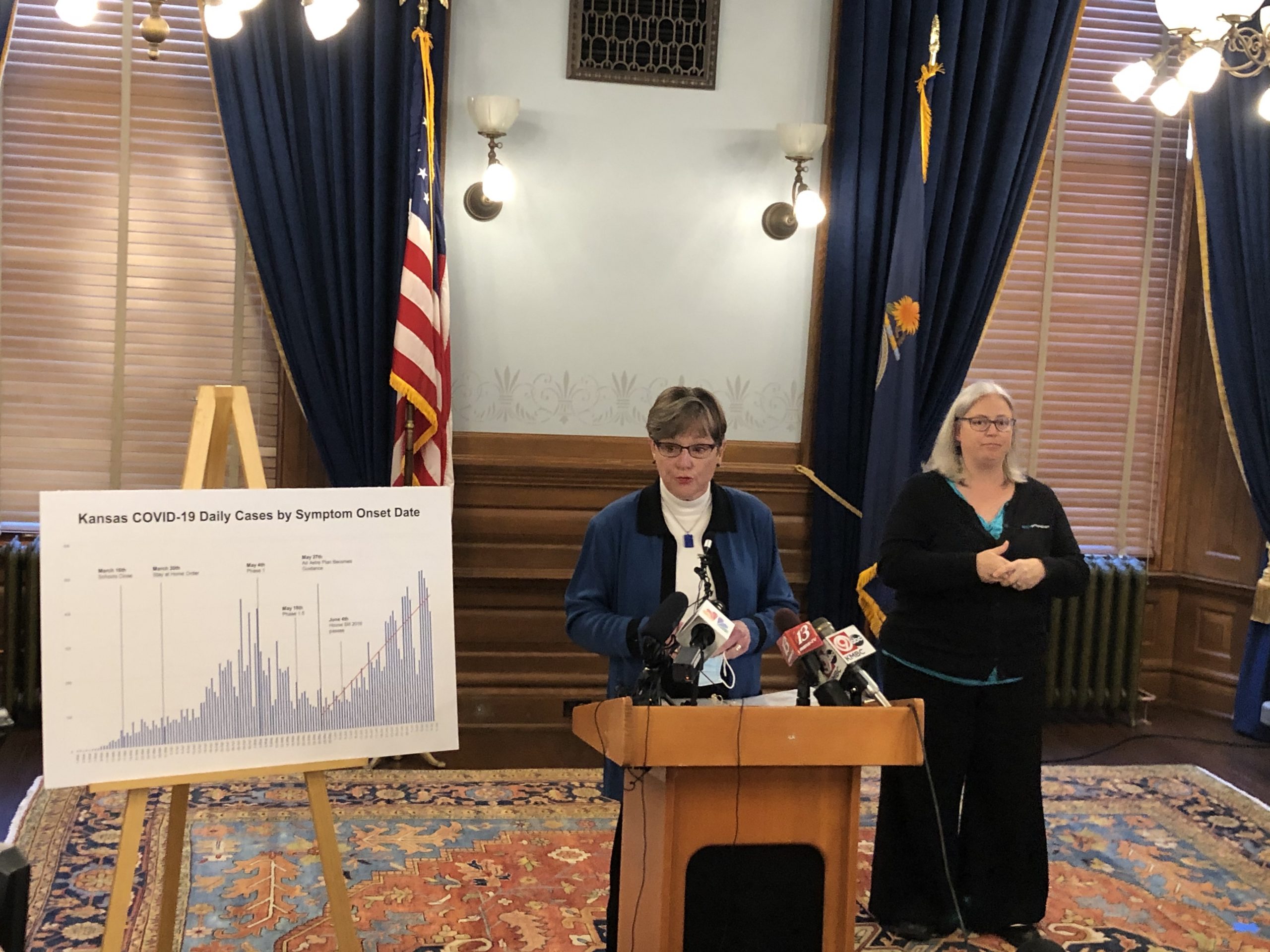 Kansas governor says she’ll delay reopening of K-12 schools until after ...